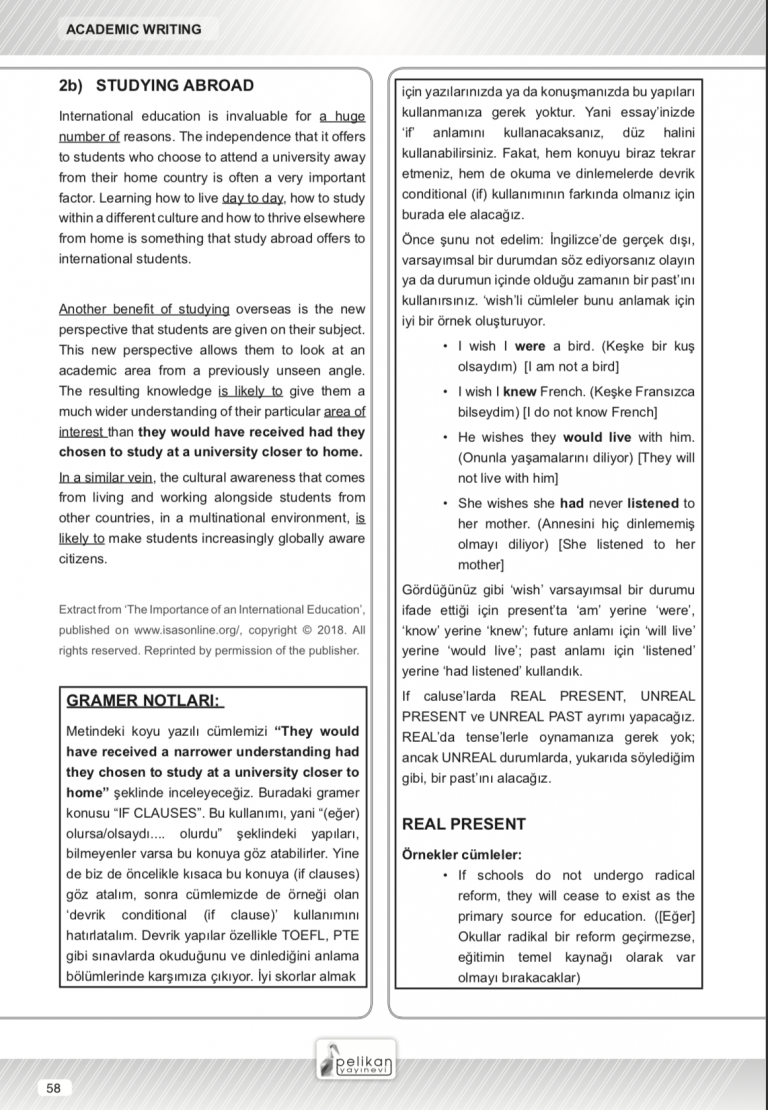 ACADEMIC WRITING FOR PROFICIENCY - Talip Gülle